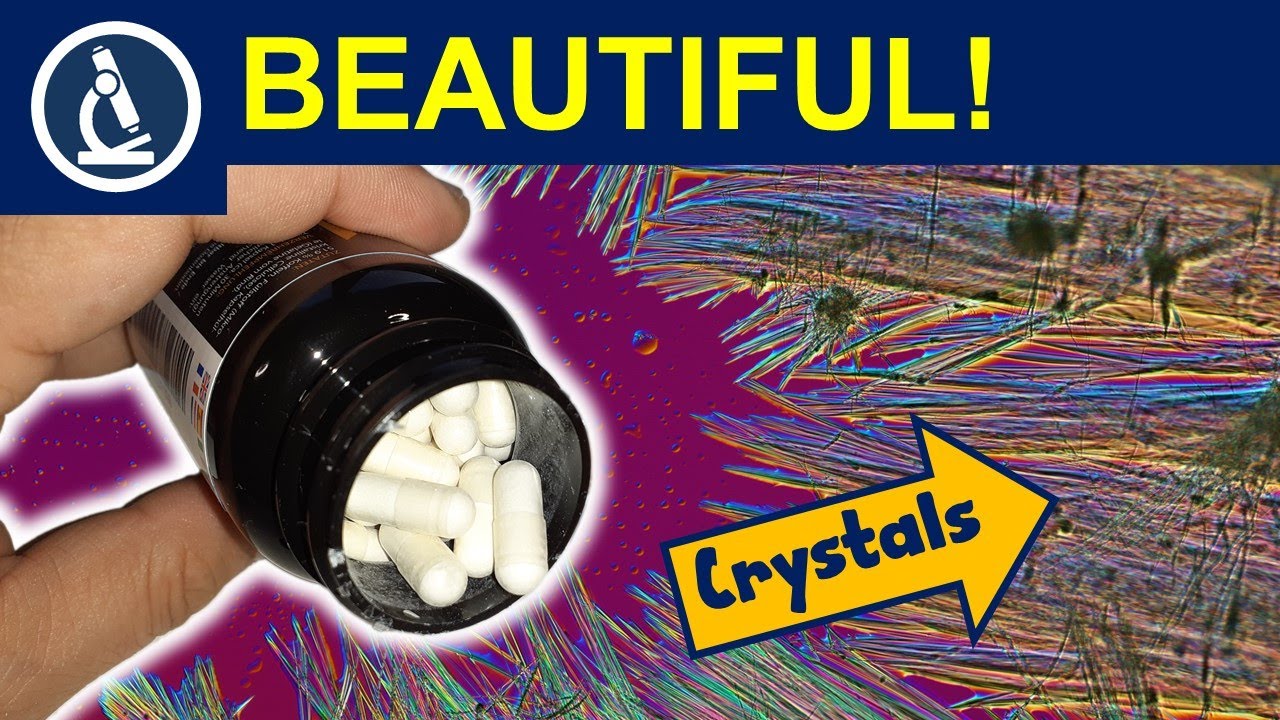 🔬 CAFFEINE under the microscope | How to make Caffeine-crystals for ...