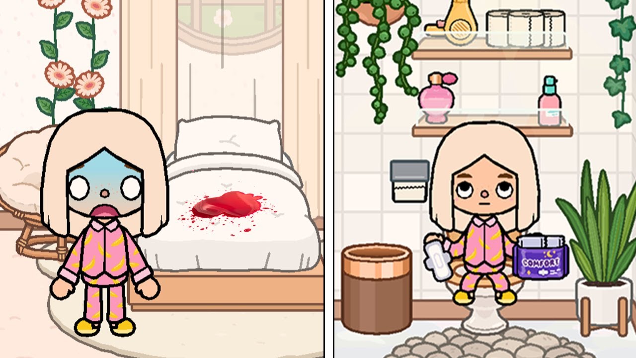 My First Periods | | Sad Story | Toca Life Story | Toca Boca - YouTube