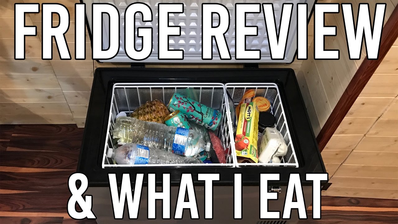 12V Fridge Review & What I Eat During Van Life - YouTube