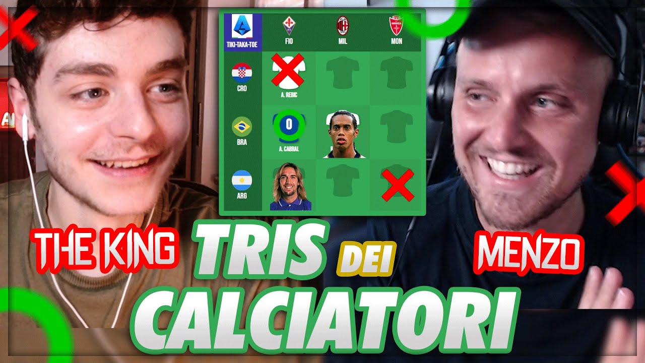 SI ALZA IL LIVELLO! UNA SFIDA TIRATISSIMA! HO SFIDATO THE KING AL TRIS DEI CALCIATORI! TIKI TAKA ...