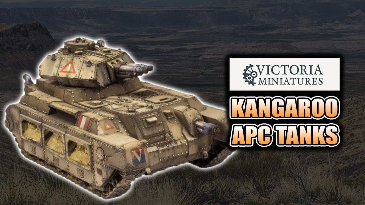 Kangaroo Tank APC Alternative to GW Chimera: Victoria Miniatures ...
