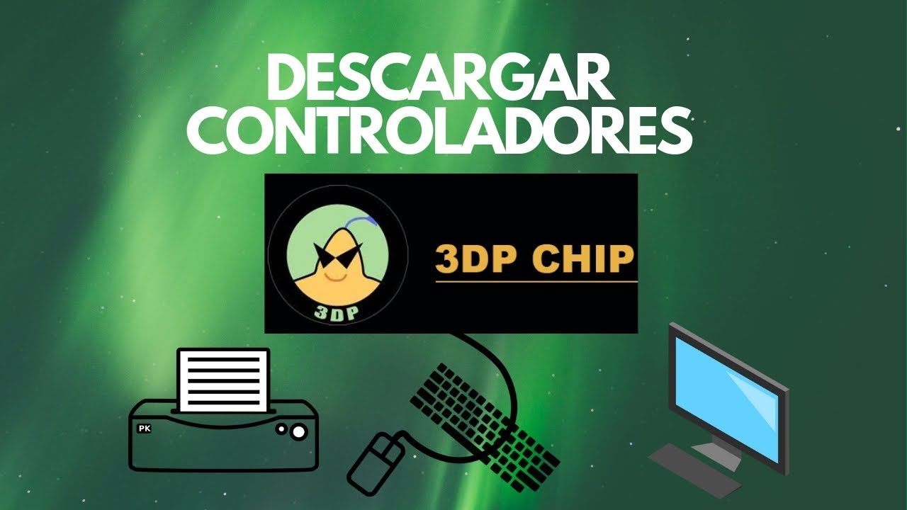 DESCARGAR CONTROLADORES PARA PC CON 3DP CHIP - YouTube