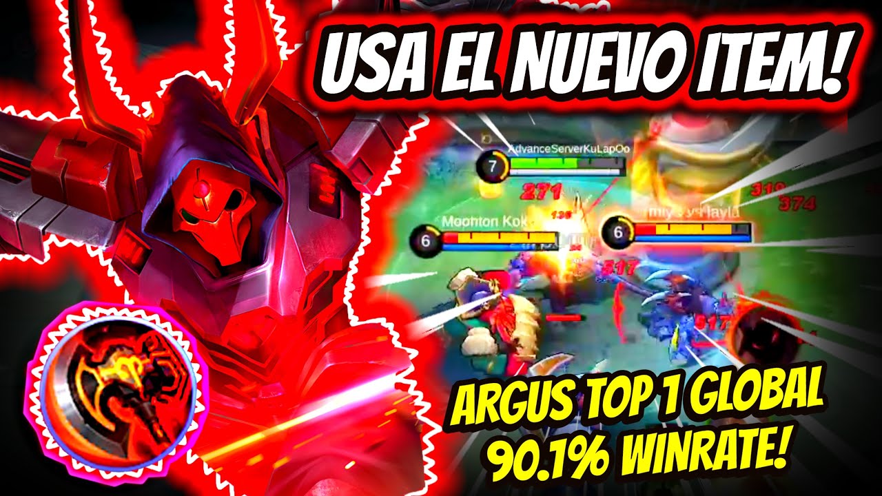 ¡EL MEJOR ARGUS DEL MUNDO USA EL NUEVO ITEM! ARGUS TOP 1 GLOBAL 90.1% ...