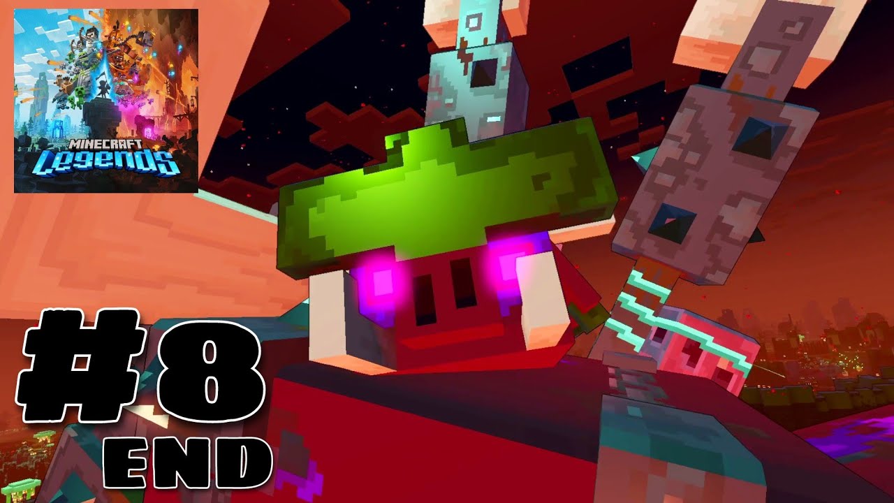 THE GREAT HOG Final Boss | Minecraft Legends Campaign Gameplay Part 8 ...