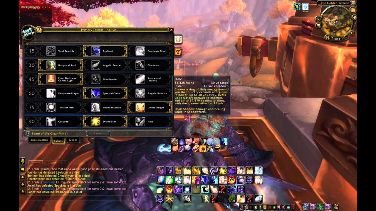 Disc Priest Talent & Glyph Changes (Talkthrough) Patch 5.2 (PTR) - YouTube