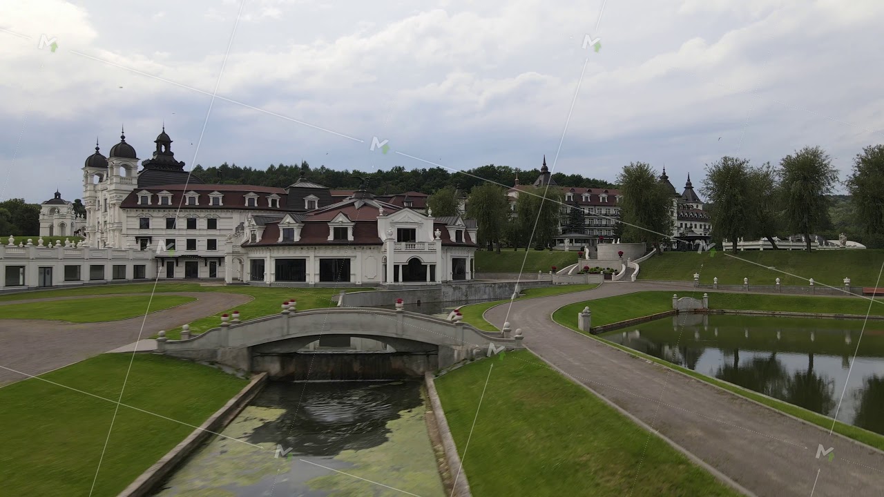 edem resort medical spa aerial shot - YouTube