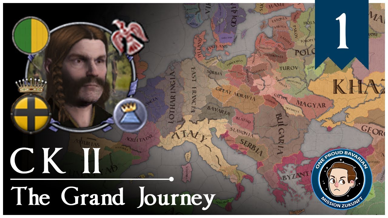 CK2: The Grand Journey #1 - Operation "Save Zunism" - YouTube