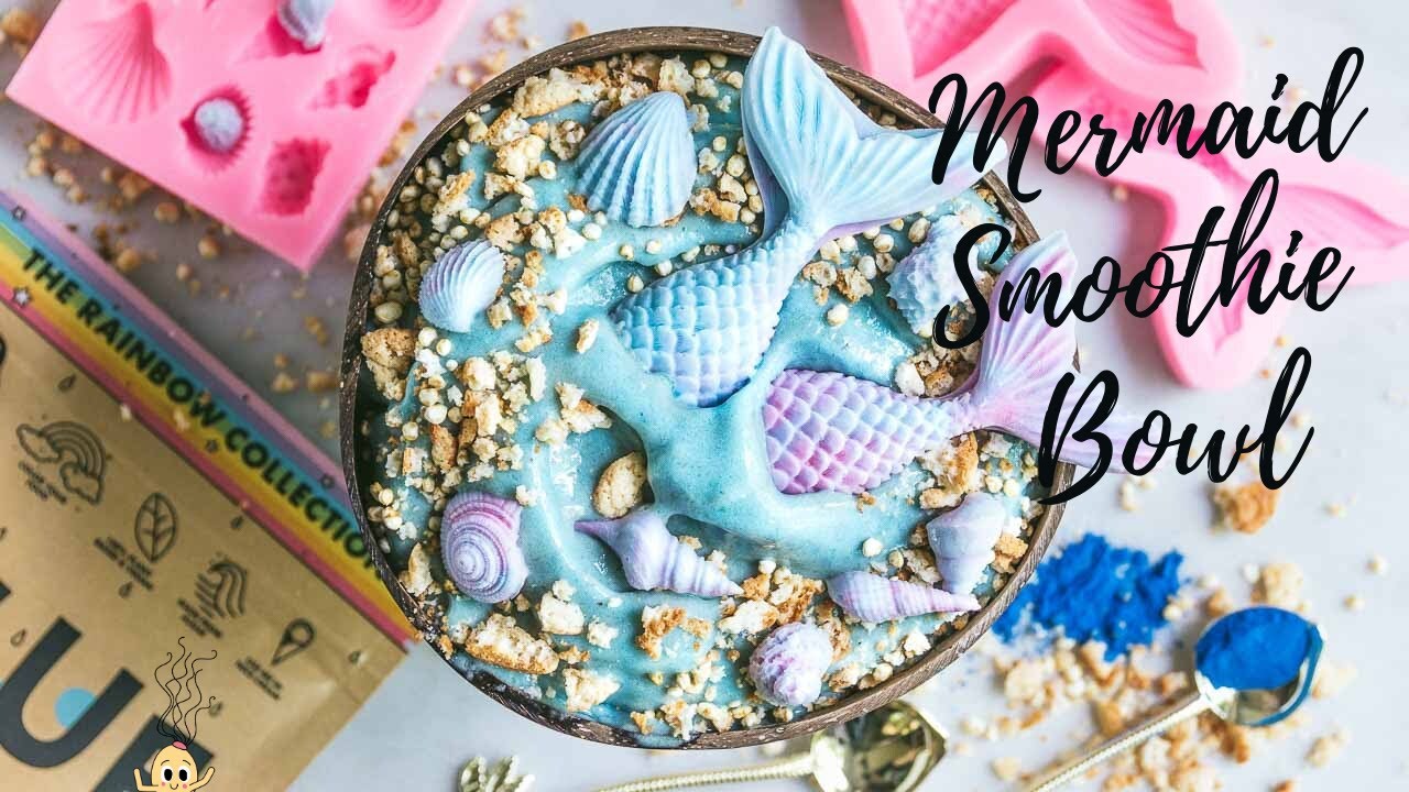Mermaid Smoothie Bowl | Blue Ocean-inspired smoothie (easy recipe ...
