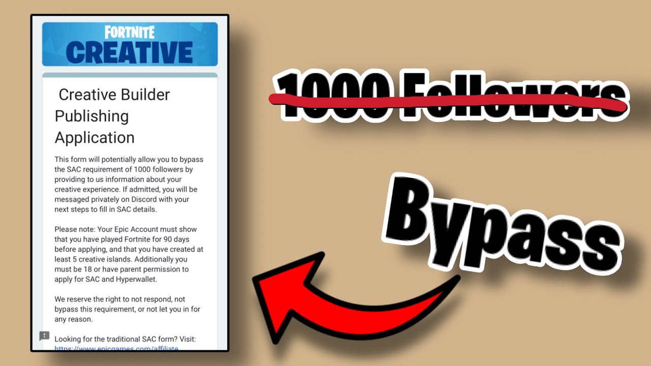 How To Get a Support-A-Creator Code *WITHOUT* 1000 Followers! - YouTube