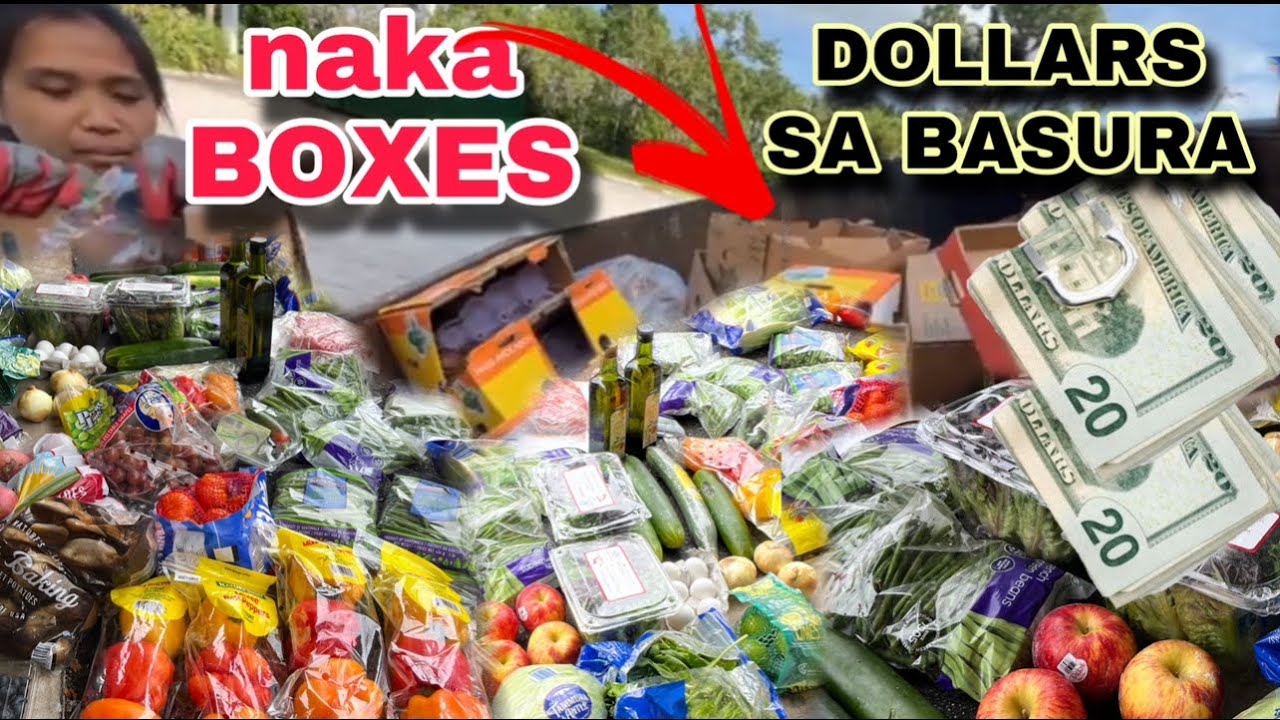 Dumpster Diving Biggest Jackpot Bumabaha ng Groceries | Inday roning ...