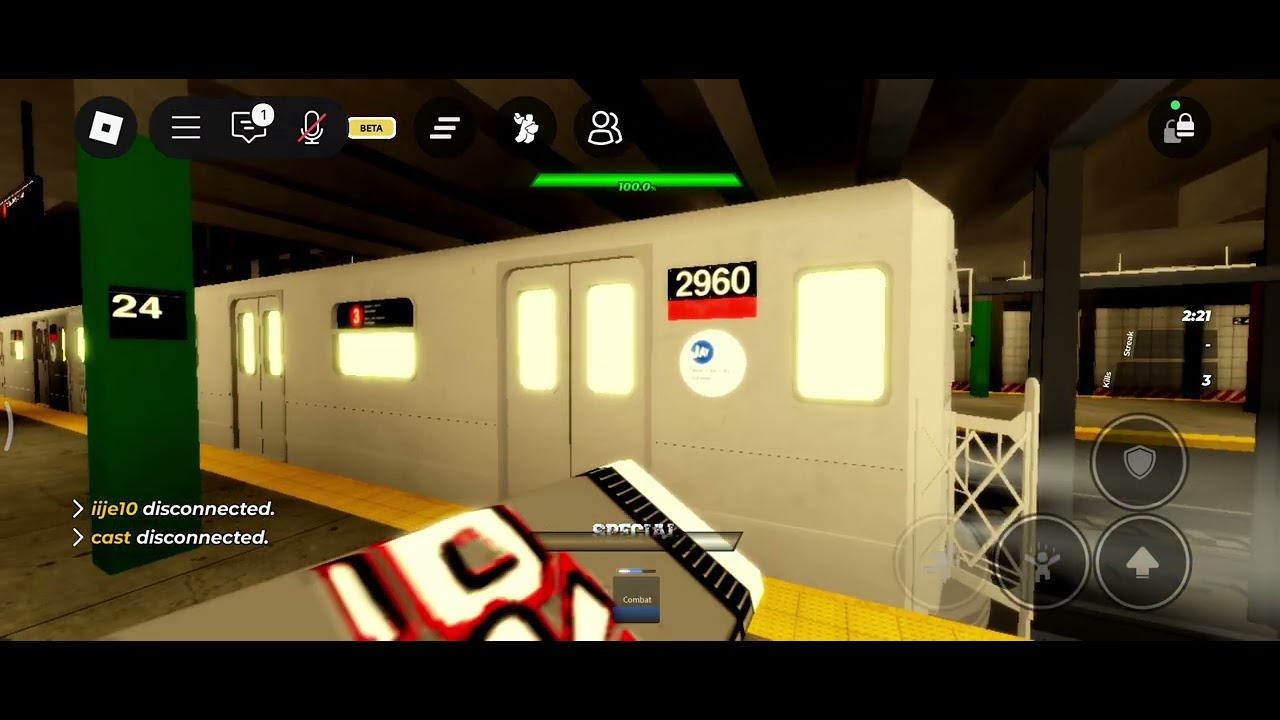 NYC CHAOS Roblox, Train cars 2960-2962 - YouTube