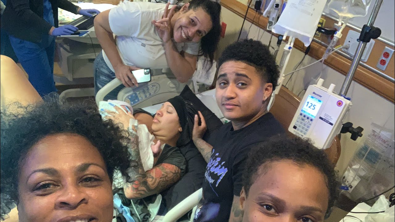 DAM FAM LABOR & DELIVERY VLOG | real & raw + induced at 38weeks - YouTube