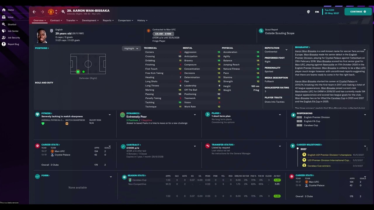 Football Manager 2023 (FM23) | Best English Defender / Wing Back (Right ...