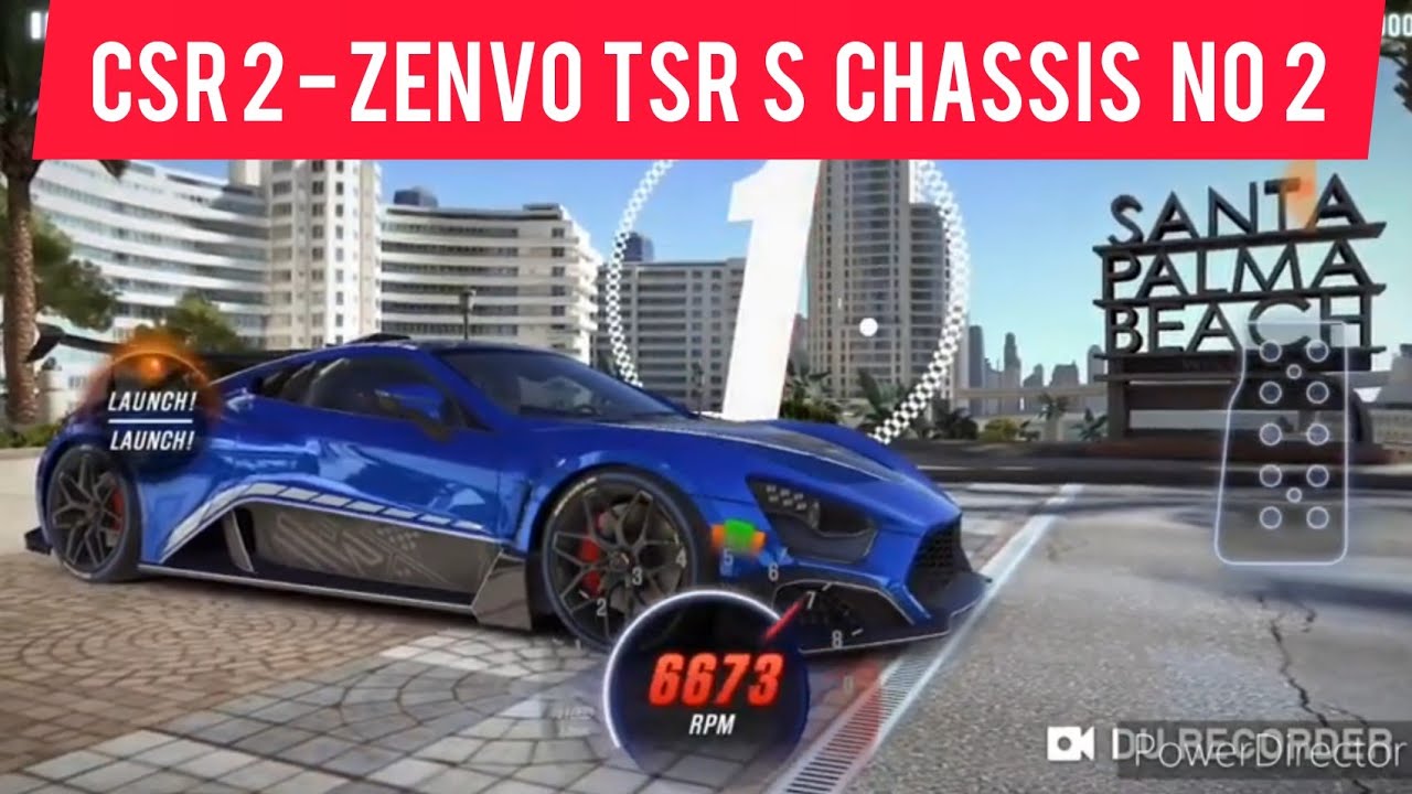 CSR2 - Zenvo TSR-S Chassis no 2 - Review | How to Drive | Live Race ...