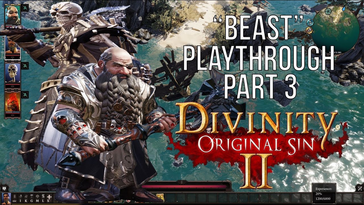 Beast Playthrough Part 3 | Divinity Original Sin 2 | Fane Joins The ...