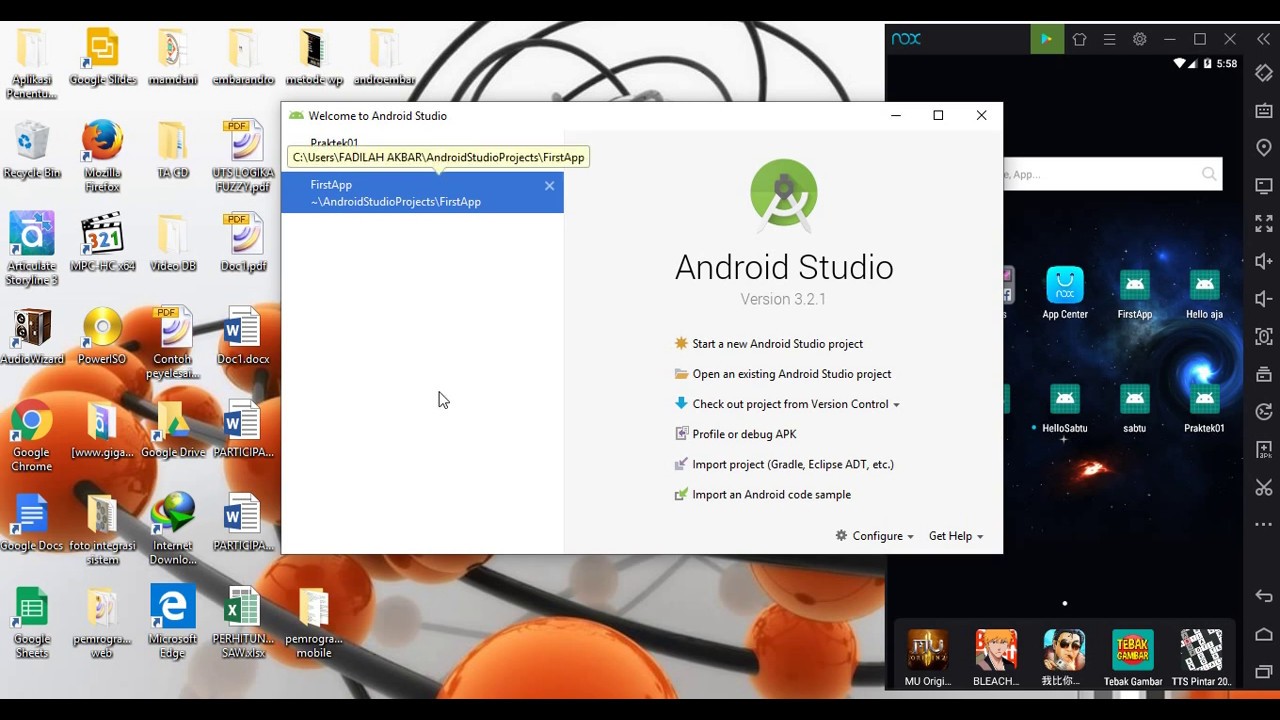 Membuat Tampilan Form Login - Android Studio - YouTube