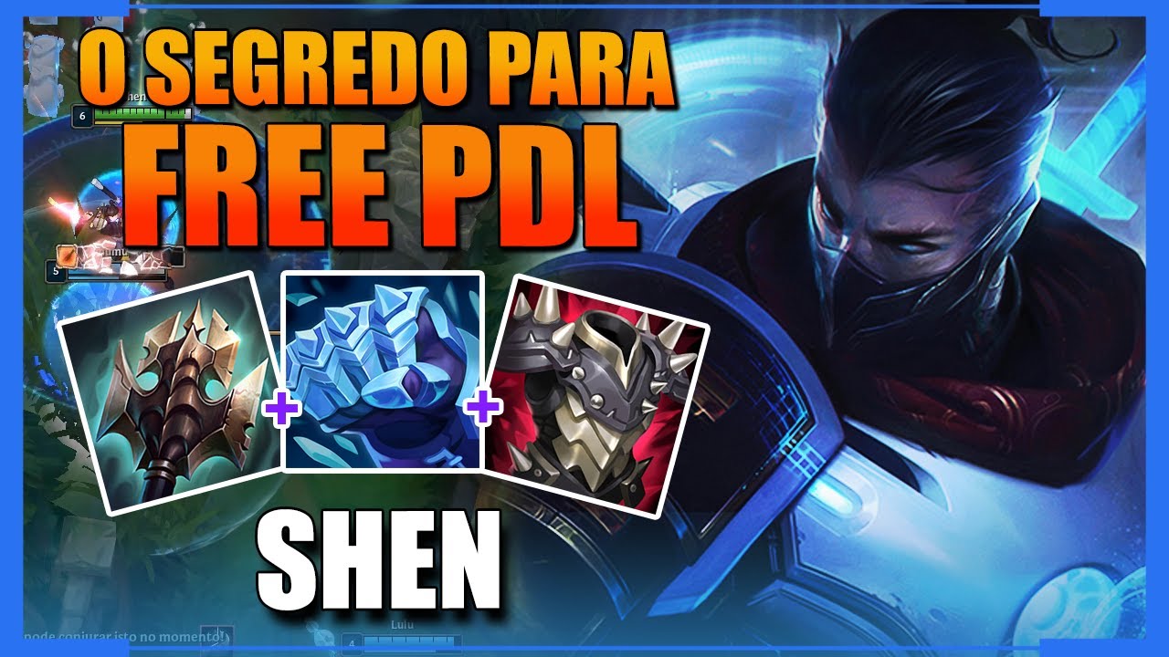 COMO JOGAR DE SHEN TOP E DISTRIBUIR VANTAGEM - SHEN RUNAS E BUILD ...