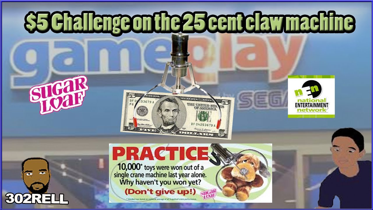 Arcade Adventures Episode 117 - 25 Cent Claw Machine Win! $5 Dollar ...