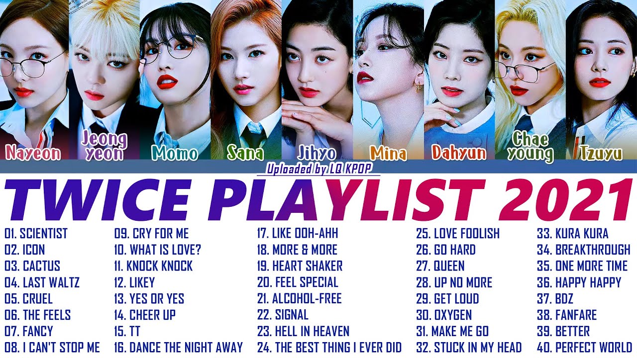 T W I C E BEST SONGS PLAYLIST 2021 UPDATED | 트와이스 노래 모음 - YouTube
