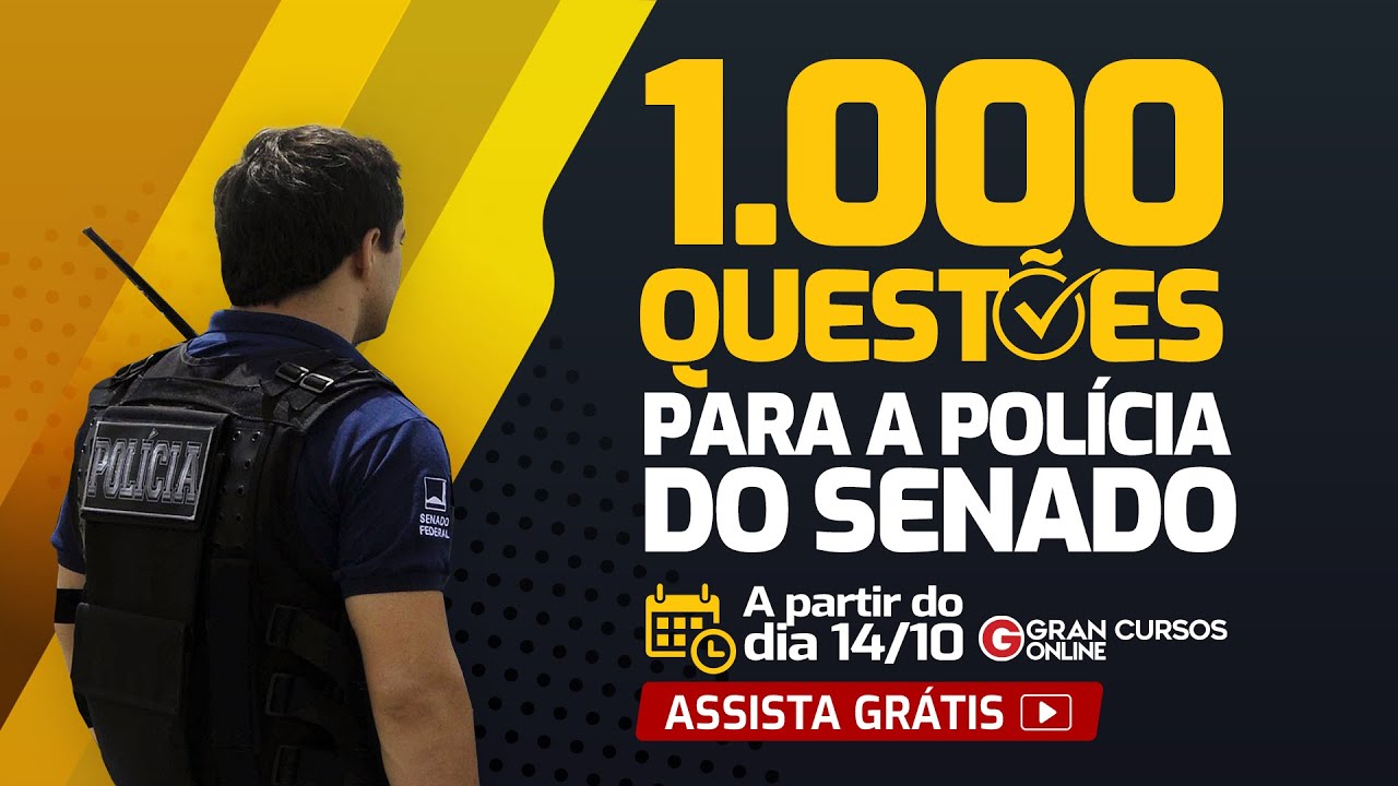 1.000 questões para Polícia do Senado - Direito Penal: Prof. Érico ...