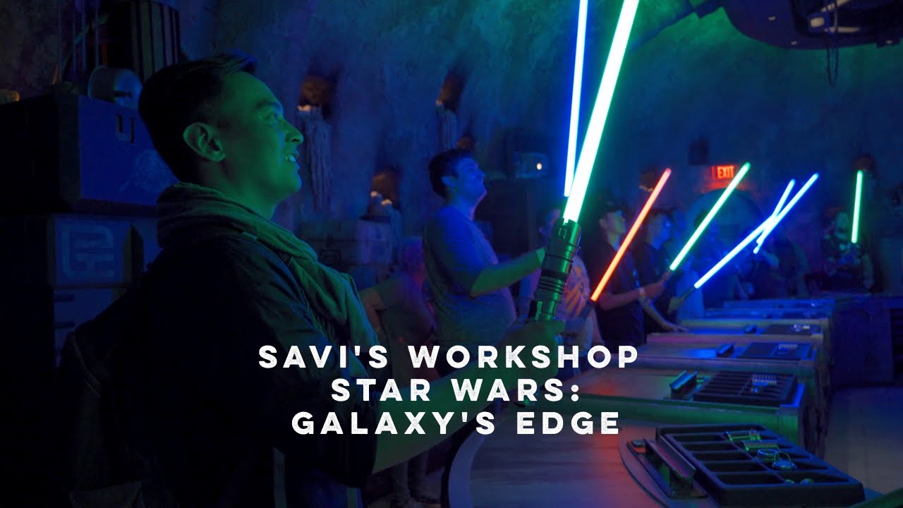 Savi's Workshop | Building a Lightsaber in Star Wars: Galaxy's Edge ...