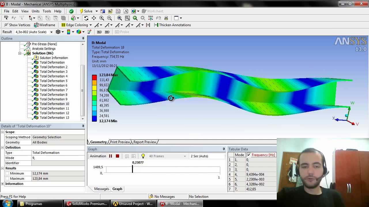 Tutorial Ansys - 013 - Desenhos no Ansys v13 - YouTube