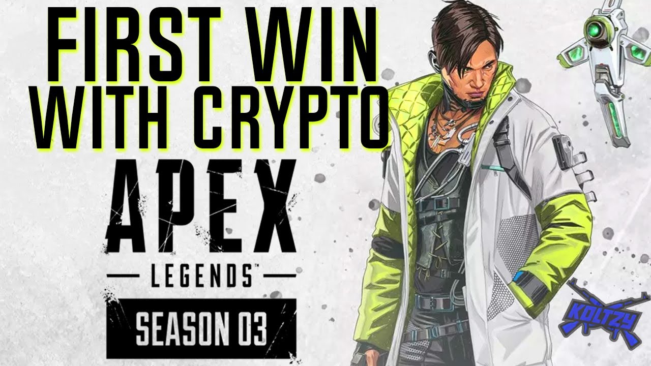 FIRST GAME FIRST WIN WITH CRYPTO! SEASON 3 |APEX LEGENDS| - YouTube