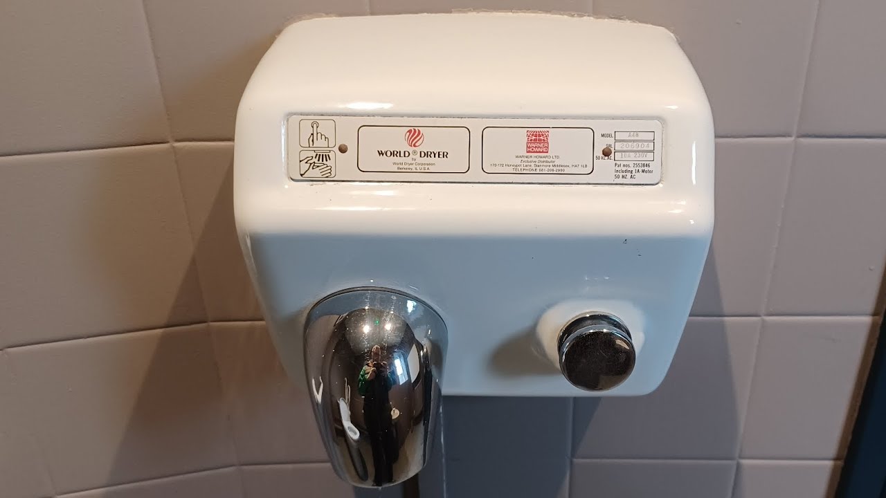 World Dryer Model A hand dryer, The Willow Tree Pub ♿️, Winchester ...
