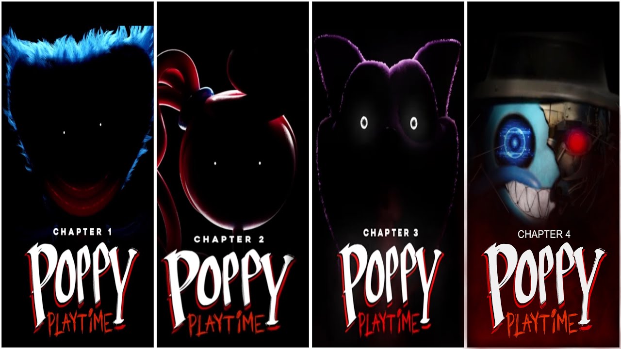 Trailers Comparison: Poppy Playtime Chapters 4 Vs Chapter 3 Vs Chapter ...
