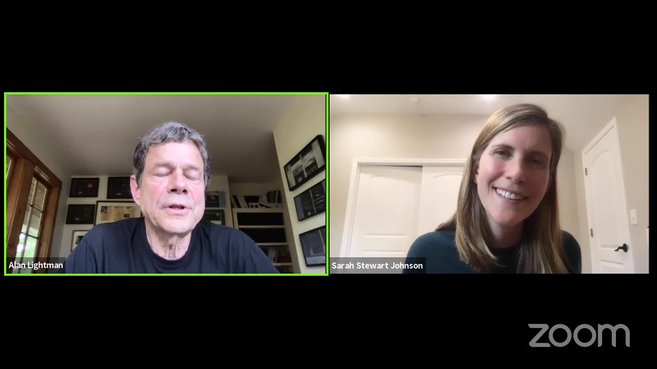 P&P Live! Sarah Stewart Johnson | THE SIRENS OF MARS with Alan Lightman ...