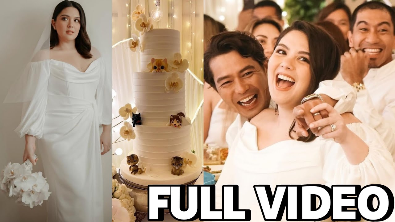THE WEDDING Of Ria Atayde and Zanjoe Marudo♥️Full Video ng Kasal ni Ria ...