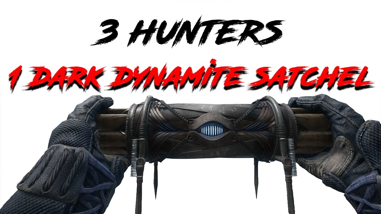 How To Kill Entire Team With A Dark Dynamite Satchel In Hunt Showdown ...
