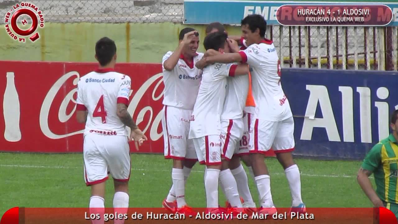 Los goles de Huracan 4 - 1 Aldosivi - www.laquemaweb.com.ar - a musical ...