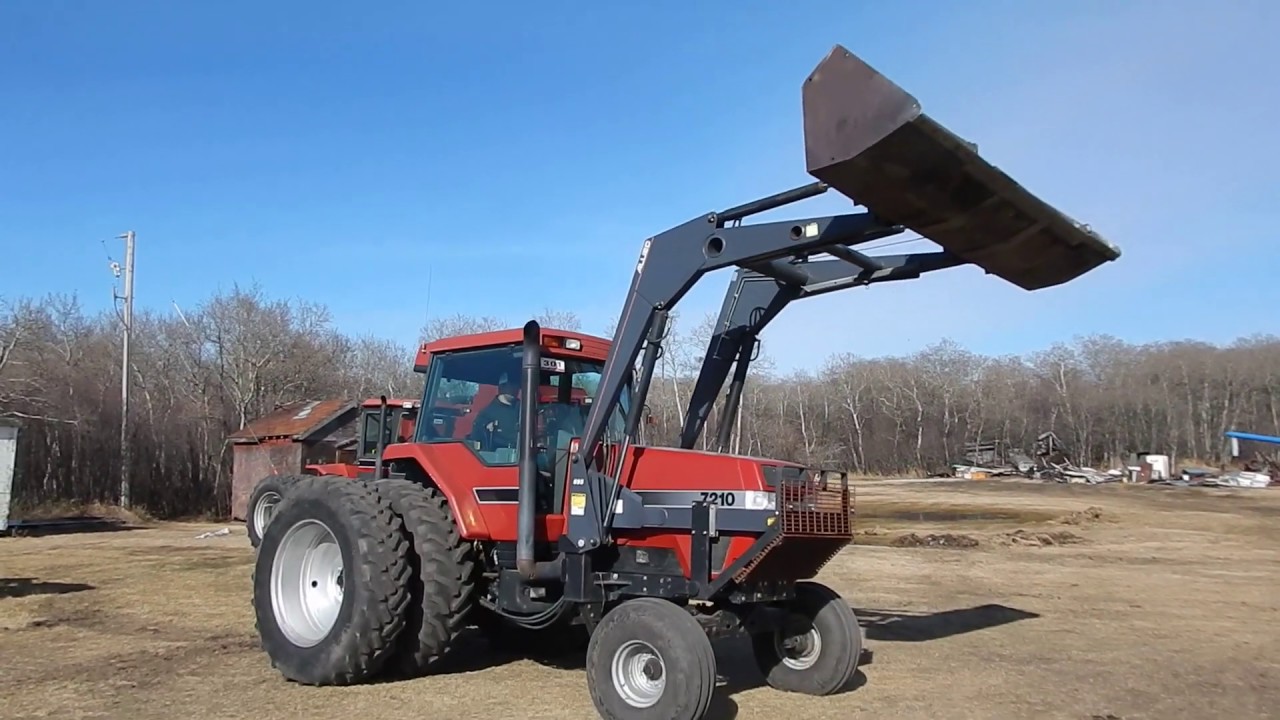 1994 Case IH 7210 2WD Tractor w/Allied 895 Loader UNRESERVED - Lot 301 ...
