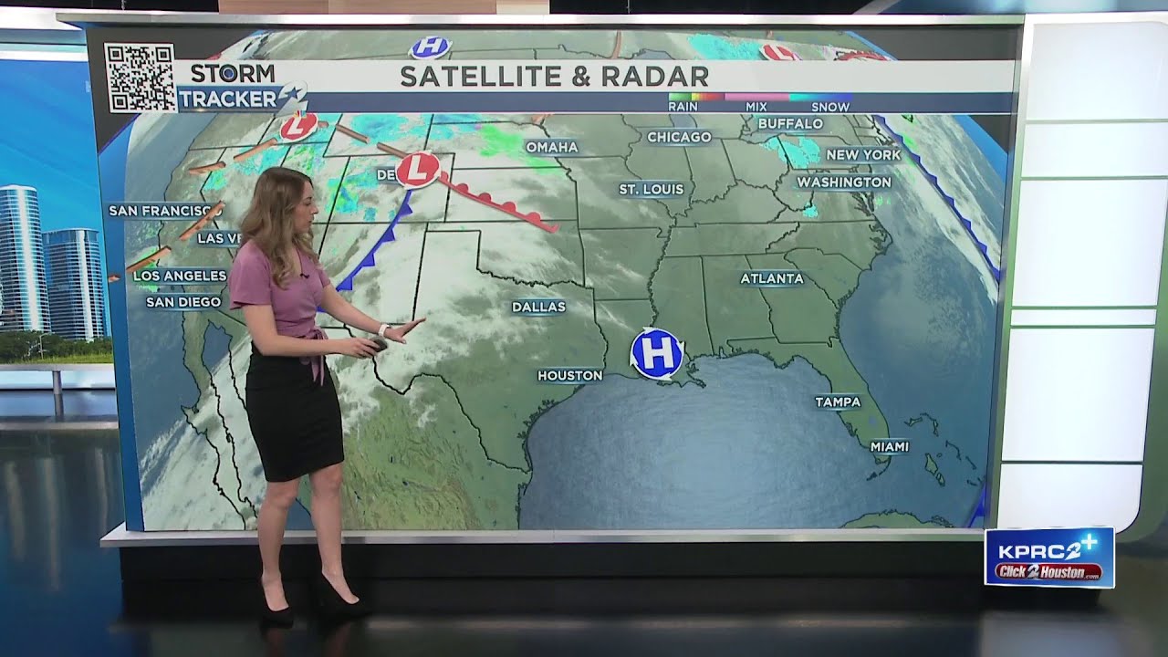Tracking this weekend's weather in Houston - YouTube