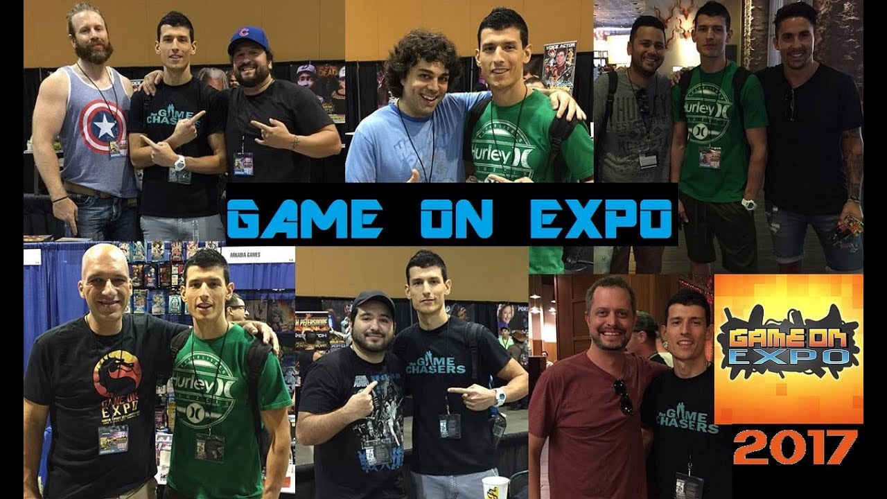 GAME ON EXPO 2017 - Retro Liberty / Game Chasers / PAT NES PUNK & More ...