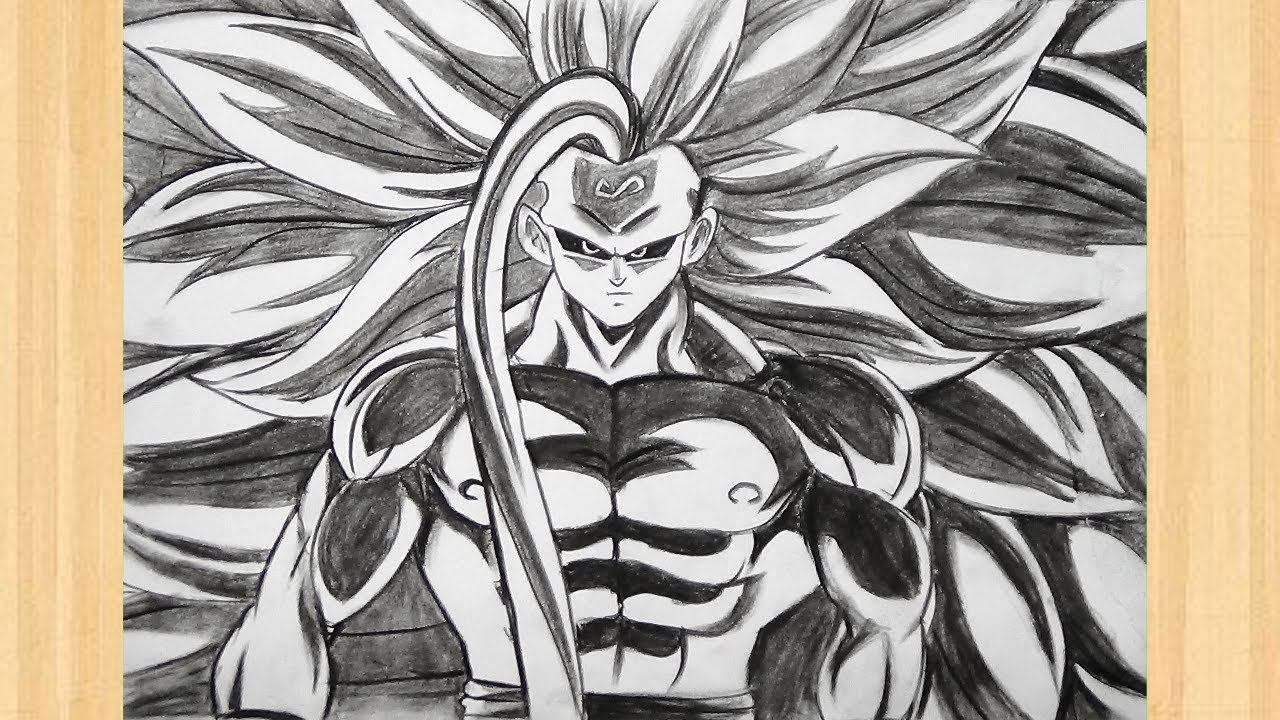 how to draw goku infinity | Anime Drawing - YouTube