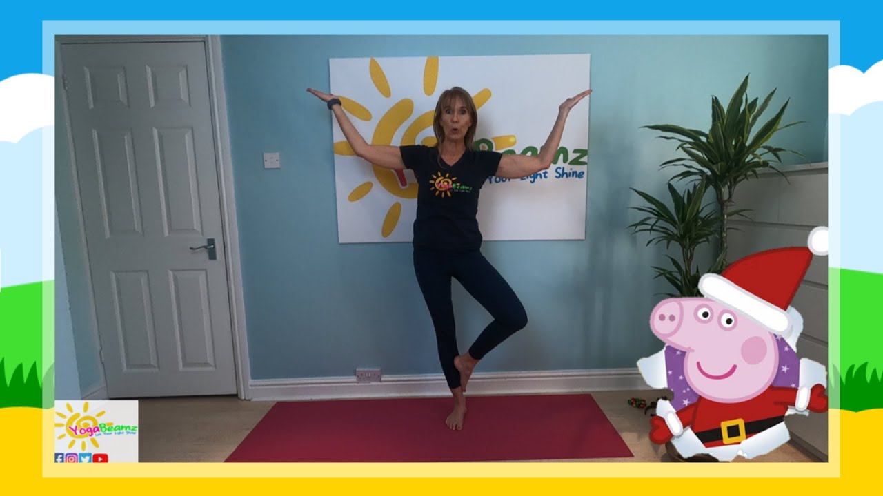 YogaBeamz | Toddlers 'Peppa Pig Saves Santa'' Kids Yoga Adventure ...