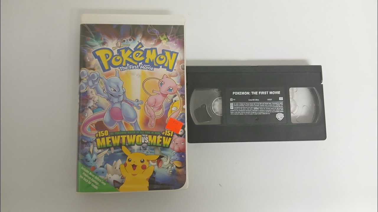 Opening to Pokémon The First Movie 2000 VHS 60fps - YouTube