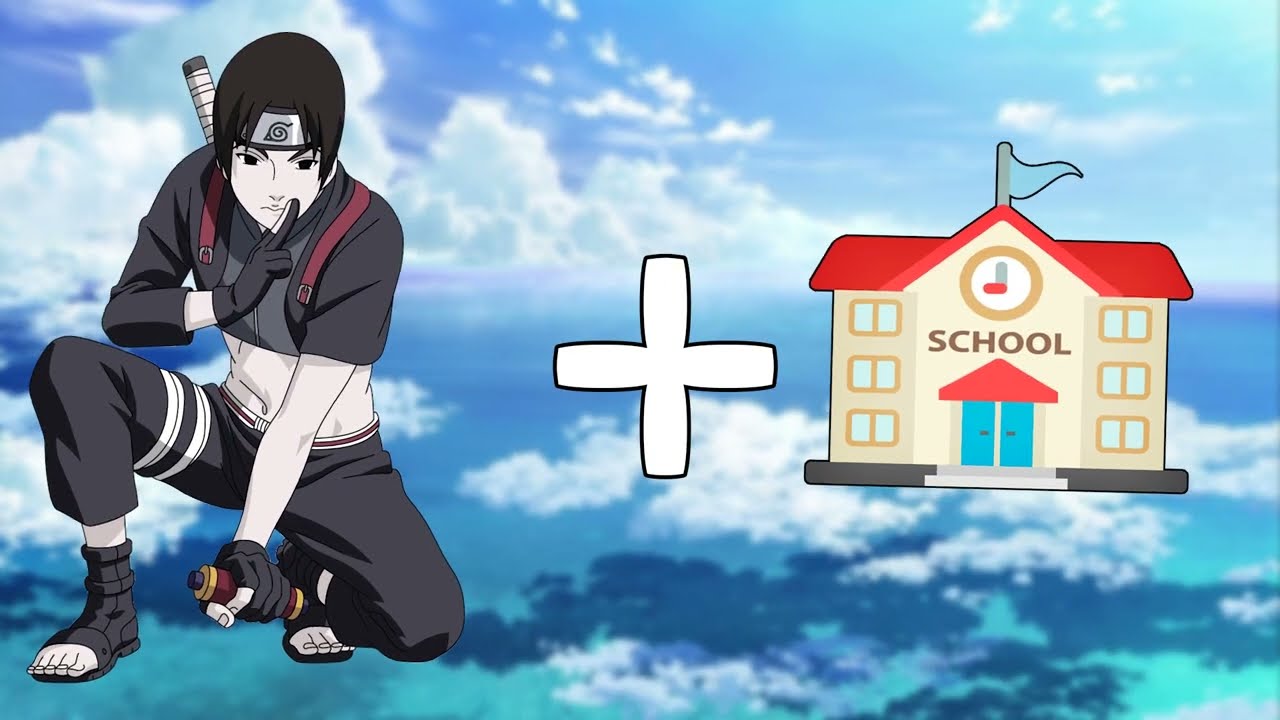 Naruto Characters in School - YouTube