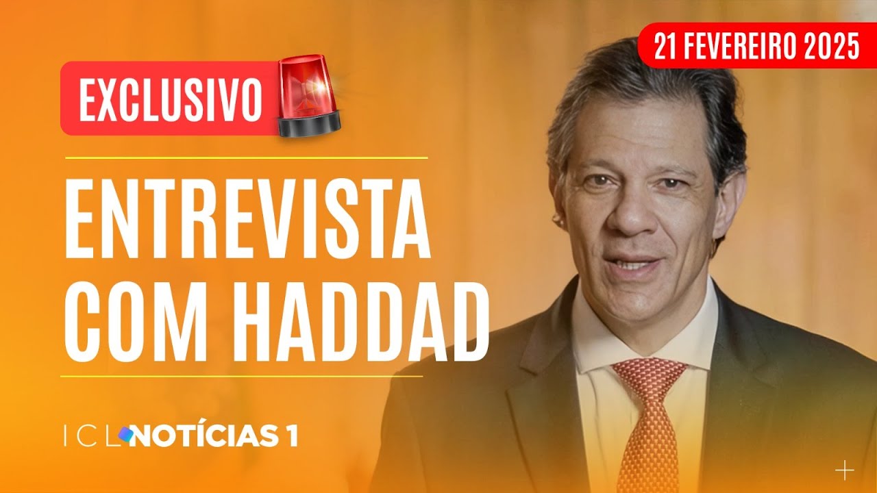 ICL NOTÍCIAS - 21/02/25 - MINISTRO DA FAZENDA FALA COM LEANDRO DEMORI E ...