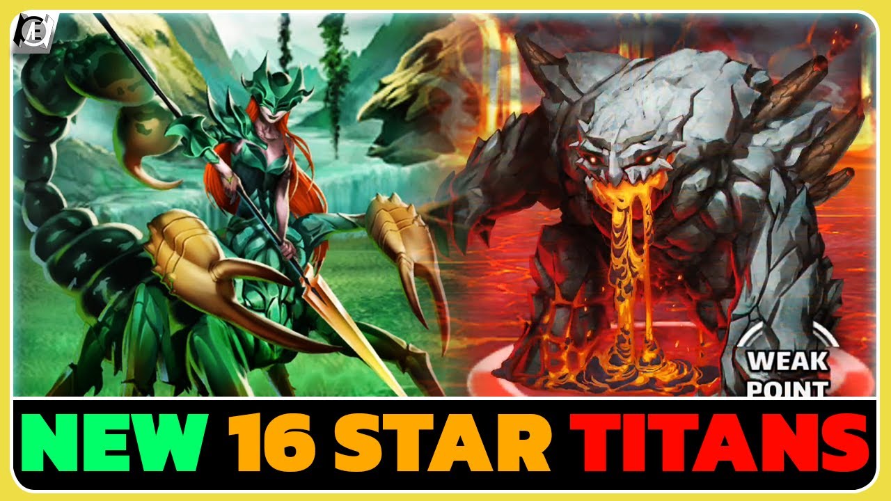 👊💥 New Titans! Nether Bird, Candle Golem, Scorpion Queen, G. Hydra ...