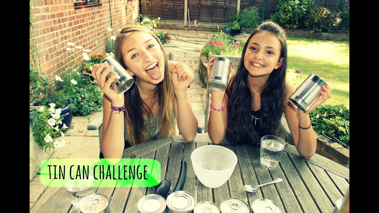 TIN CAN CHALLENGE - YouTube