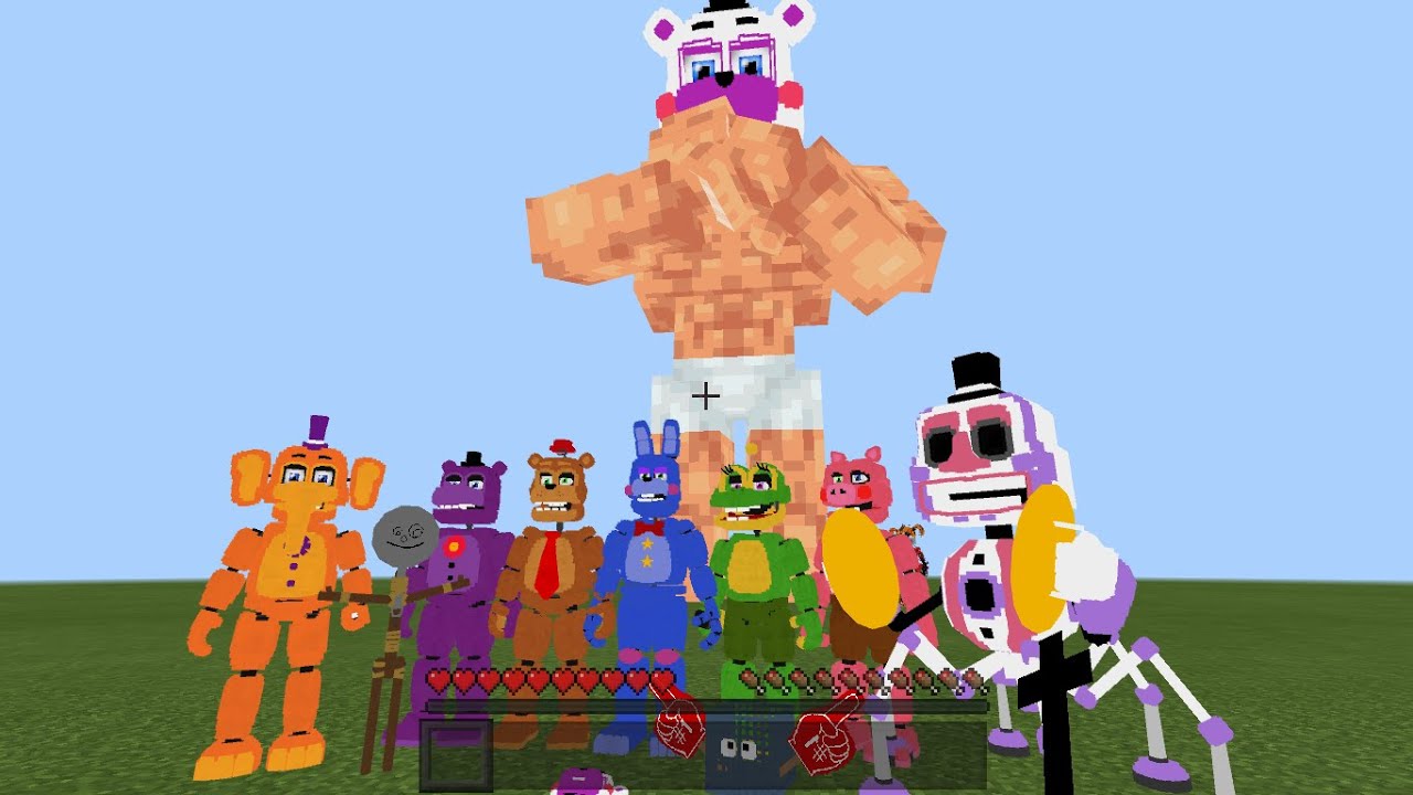 😱Review FFPS Add-on MCPE |Novedades de FNaF FFPS BETA 2.7.3 Review ...