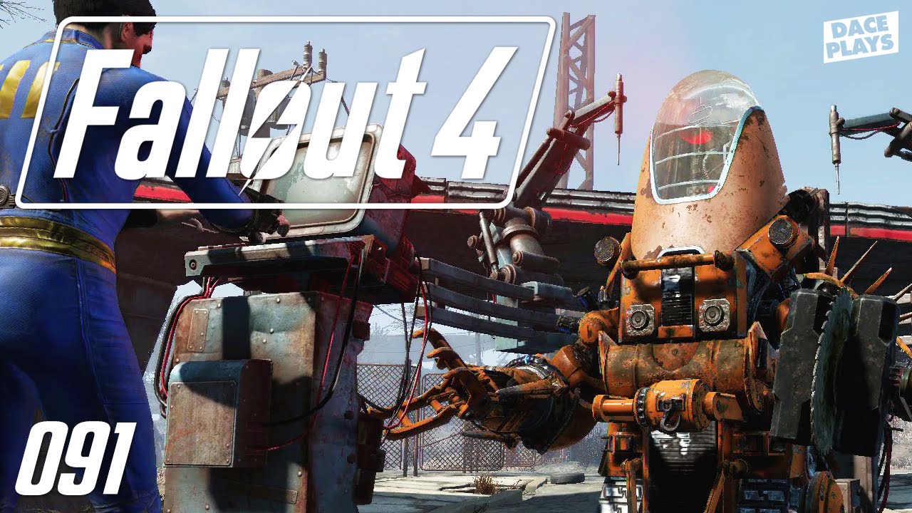 FALLOUT 4 #091 - Roboter bauen! | DacePlays - YouTube