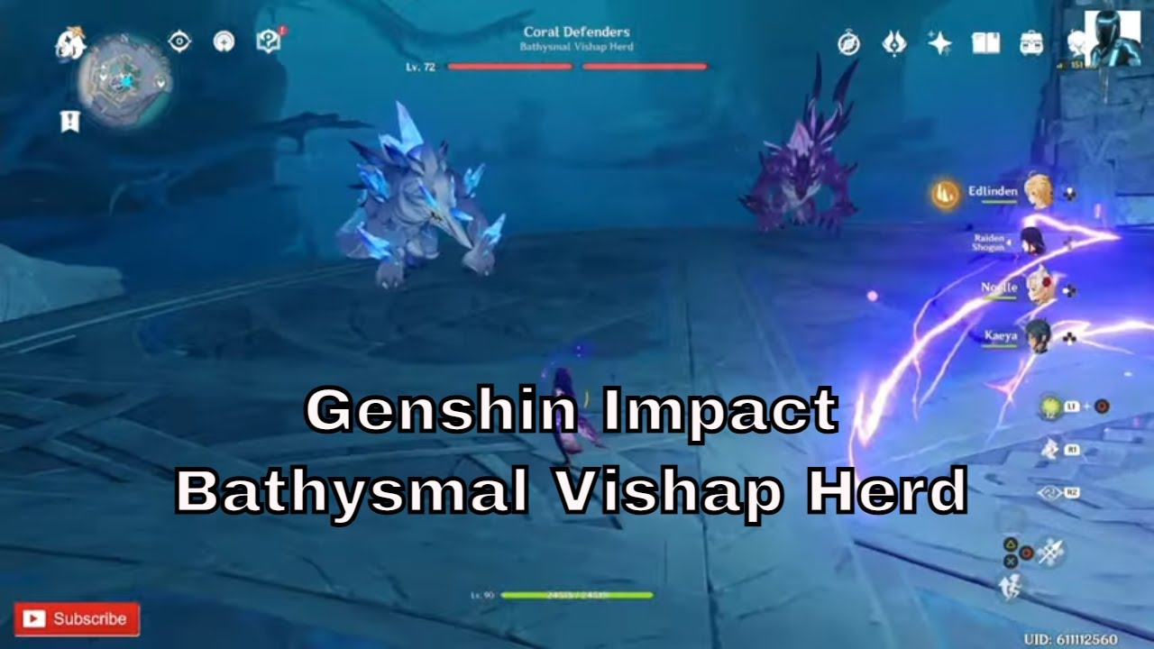 Genshin Impact - Bathysmal Vishap Herd - YouTube