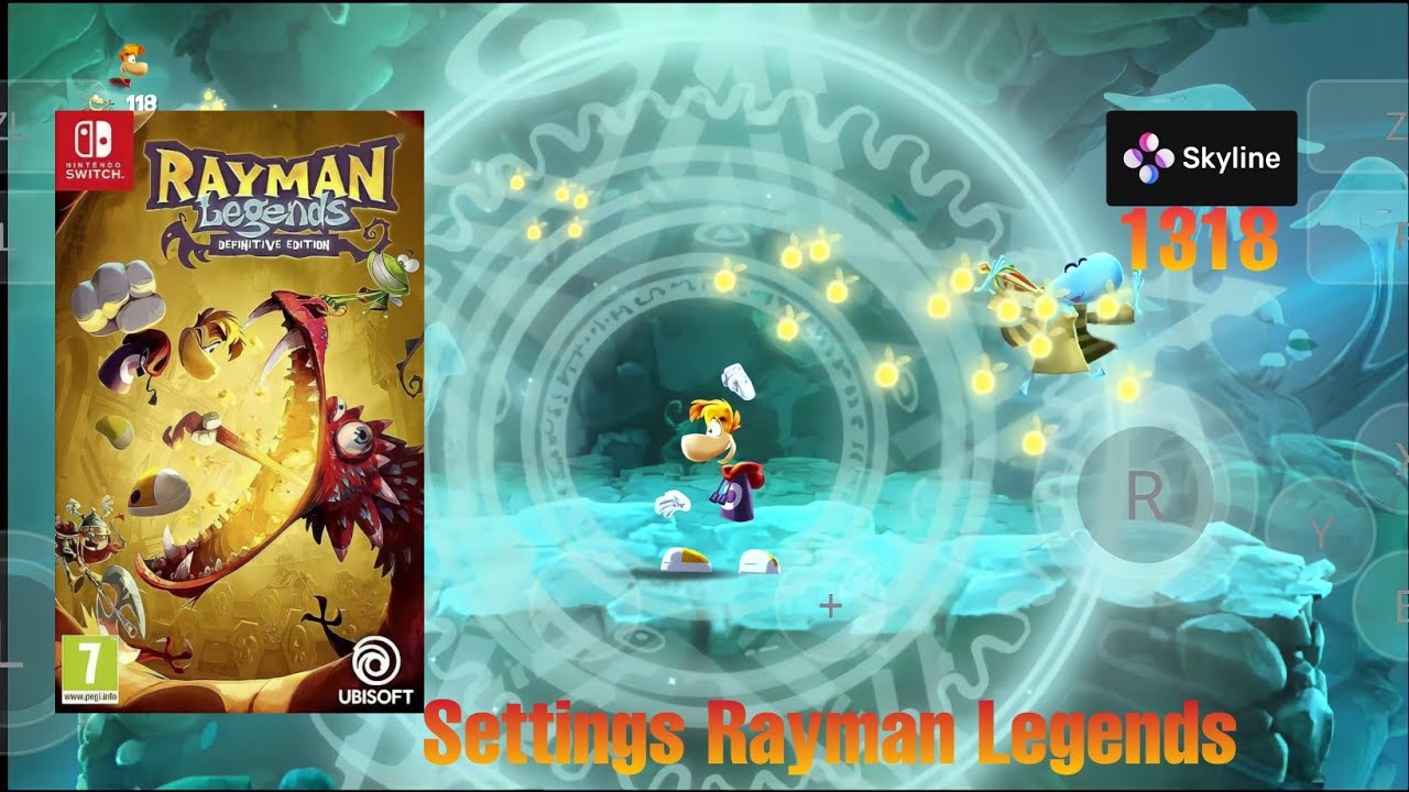 Rayman Legends Definitive Edition | Skyline 1318 Emulator Switch For ...