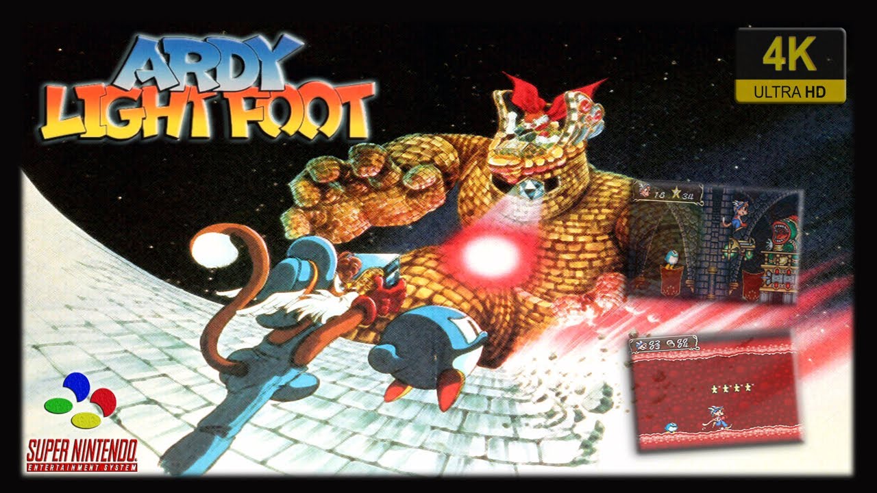Ardy Lightfoot |4k60fps| Longplay (SNES) - YouTube