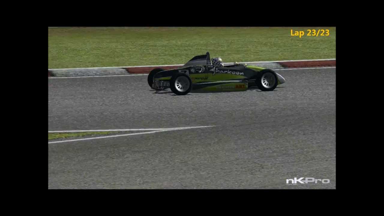 Showcase Sim Series R2P FF1600 Netkar Pro Round 1 - YouTube