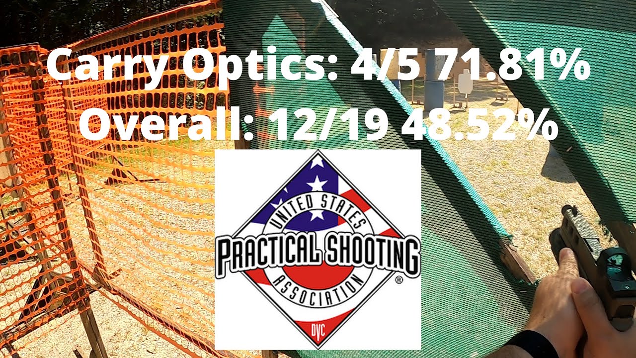 July USPSA @ HRPC, Alabama. Carry Optics 71.81% CM 24-04, PSA Dagger ...